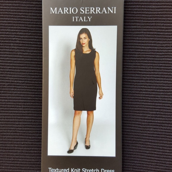 Mario Serrani | Dresses | Mario Serrani Italy Textured Knit Shift Dress ...